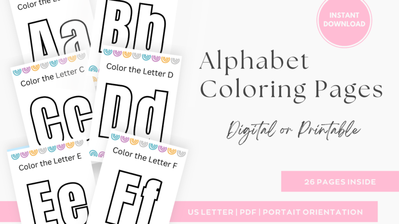 Educational Printables Archives - Nics Creative Chaos