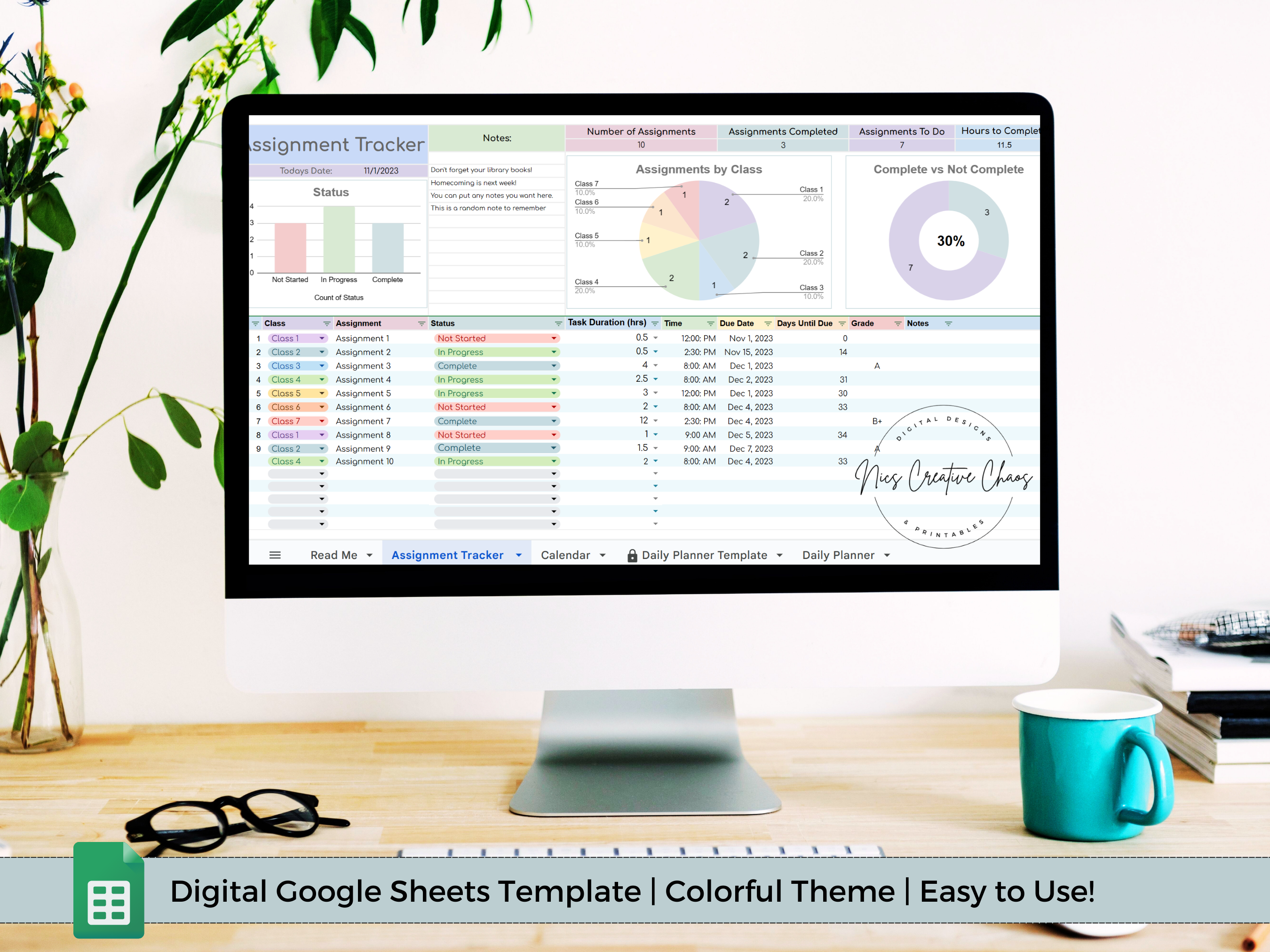 Spreadsheets Archives - Nics Creative Chaos